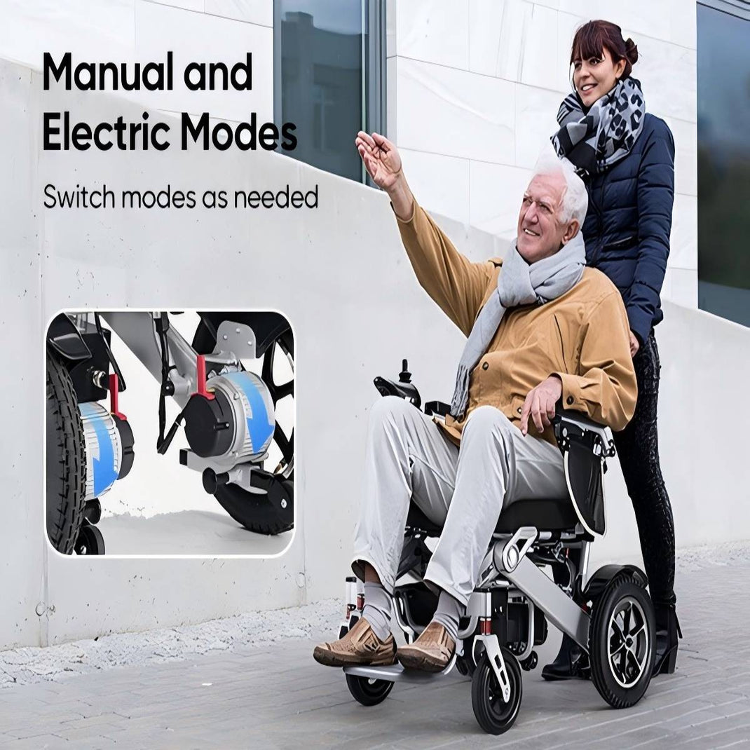 VerPal Lightweight Intelligent Folding Power Wheelchair YL9000 – VerPal