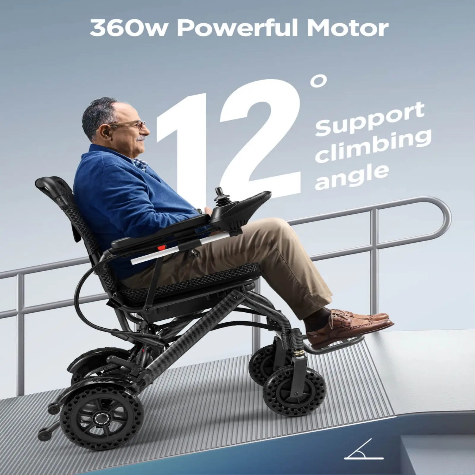 VerPal Electric Wheelchair Super Lightweight A03D – VerPal