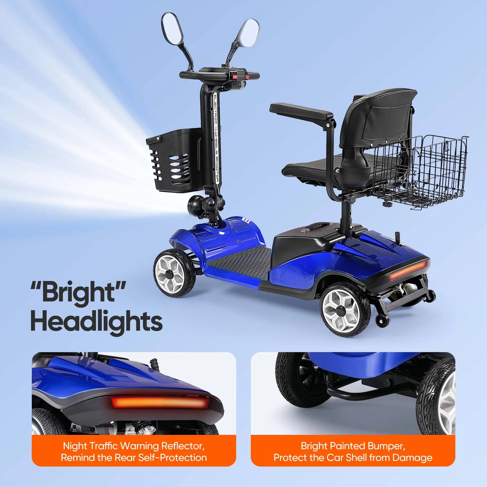 VerPal 4 Wheel Scooter with Display YL09B – Verpal